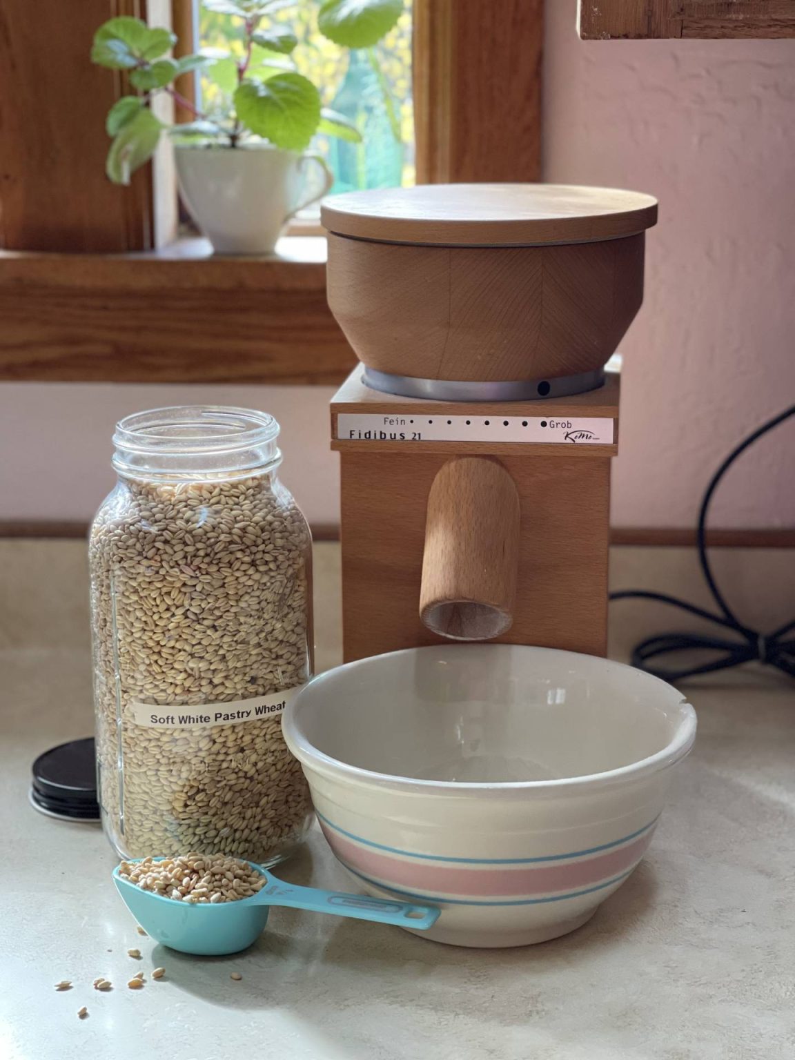 Homemade Cream of Wheat Using Your Grain Mill • Chocolate Box Cottage