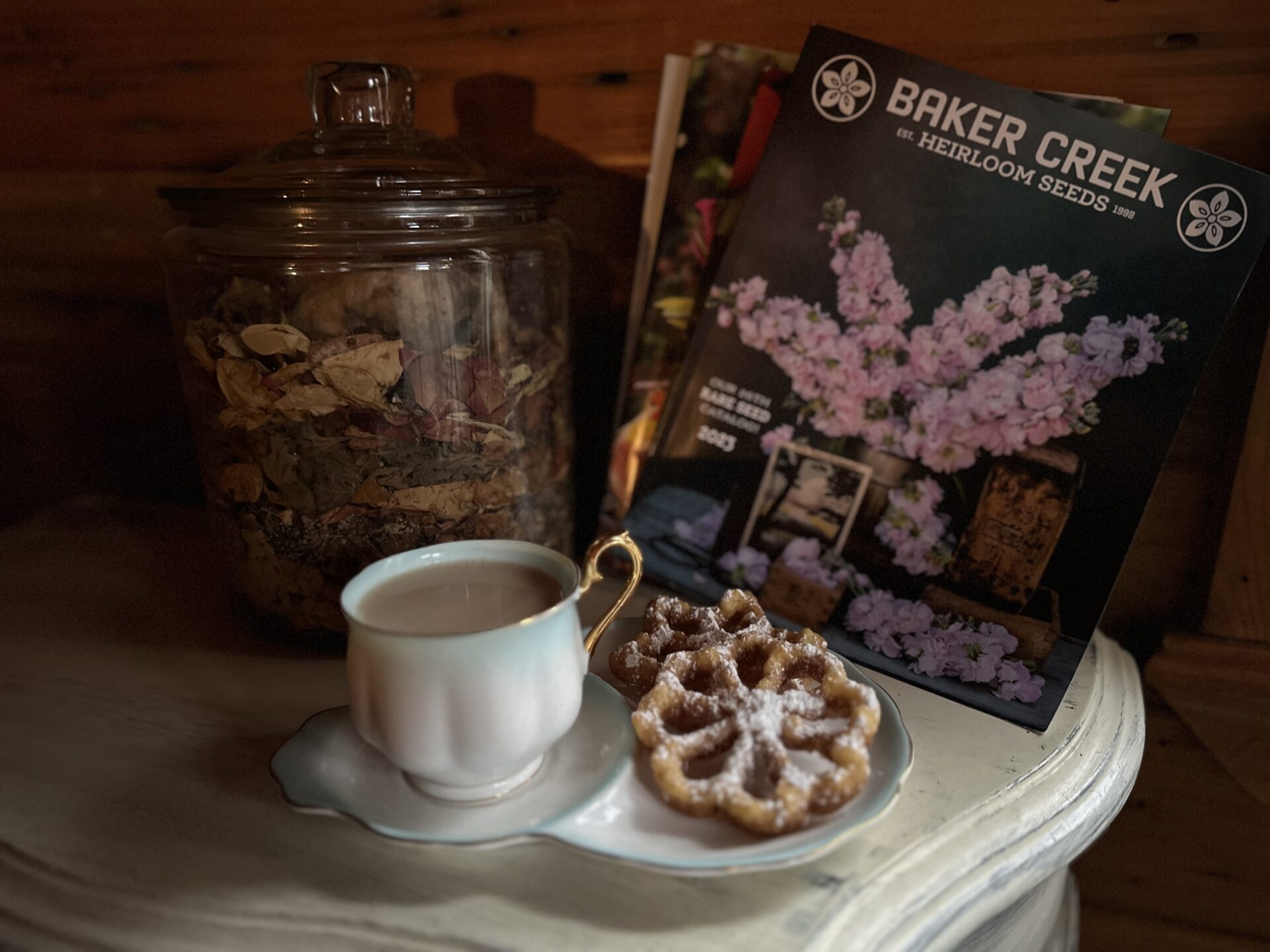 Wheelbarrows and Rosettes for Christmas • Chocolate Box Cottage