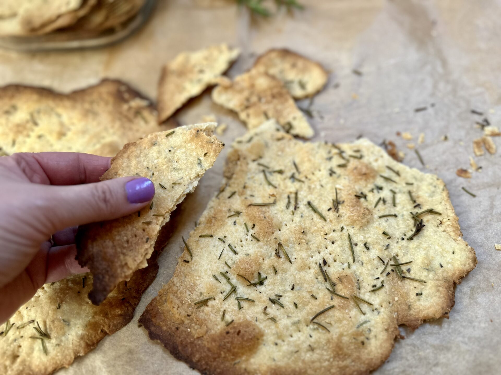 Rosemary and Olive Oil Crackers, 7 Tips for Extra Crunchy Homemade ...