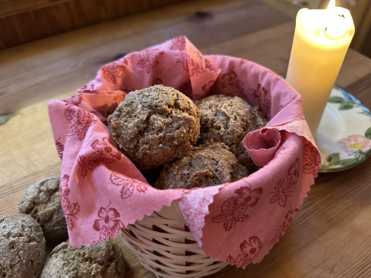 Fluffy Buttermilk Rye Drop Biscuits • Chocolate Box Cottage